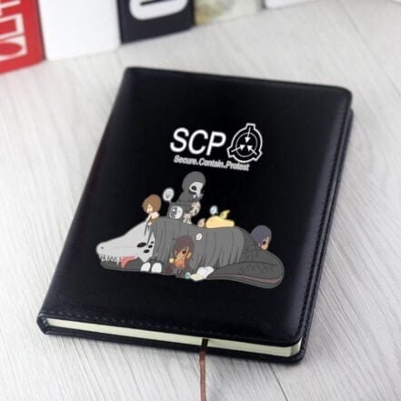 SCP Foundation Notebook SCP Journal SCP Leather Diary - SCP Merch Store