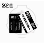 SCP Card SCP ID Card Cover SCP Foundation Card Sticker - SCP Merch Store