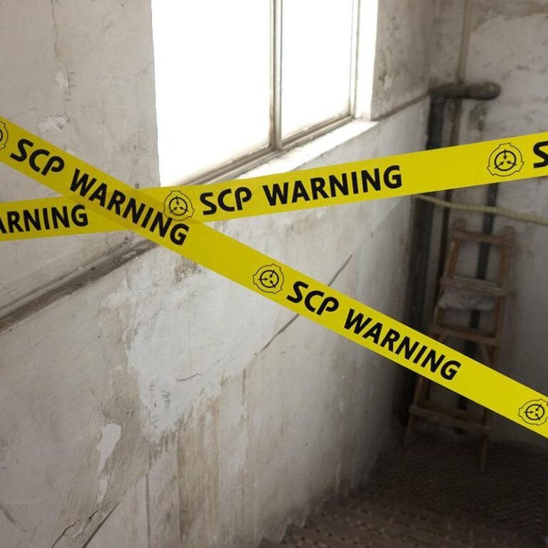 SCP Tape SCP Foundation Blocking Tape Crime Scene Tape MTF Police Tape ...
