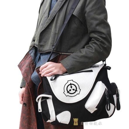 SCP Crossbody Bag SCP Foundation Shoulder Bag - SCP Foundation Shop
