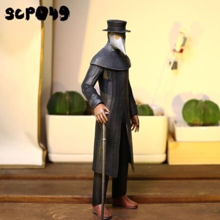SCP-049 Figure Plague Doctor SCP Foundation Plush Toy - SCP Merch Store