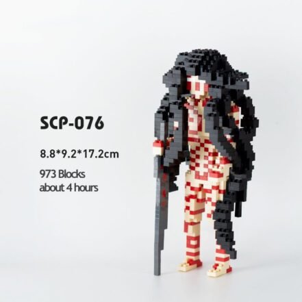 SCP-076 Modular Bricks Set SCP Figures - SCP Merch Store