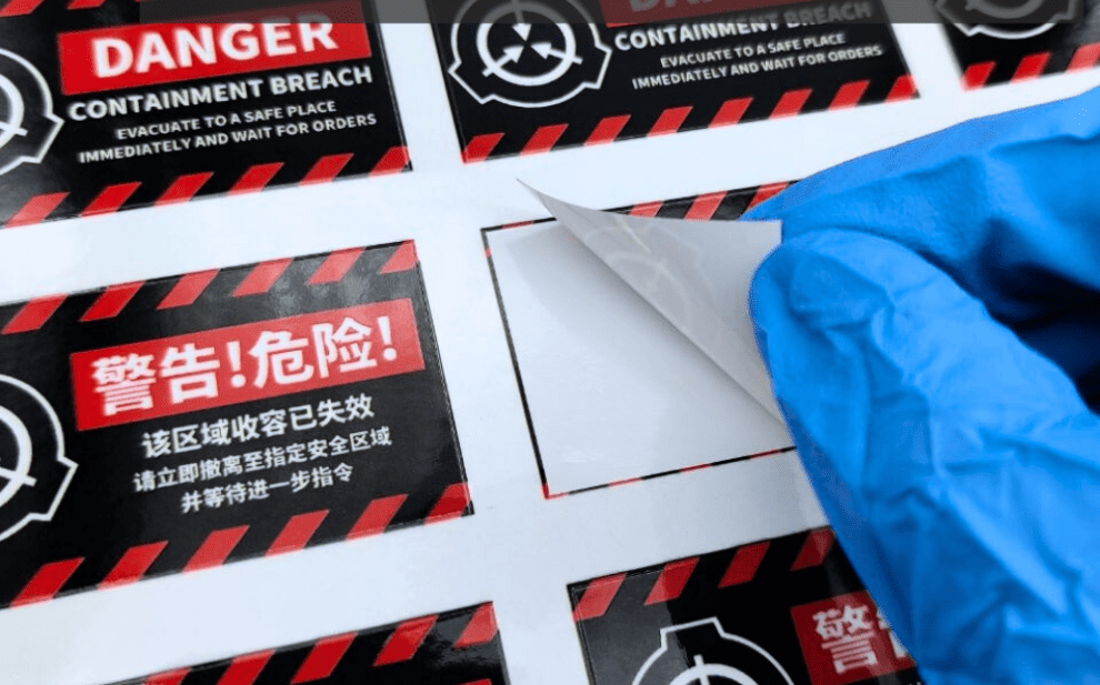 Scp Sticker Scp Foundation Shop
