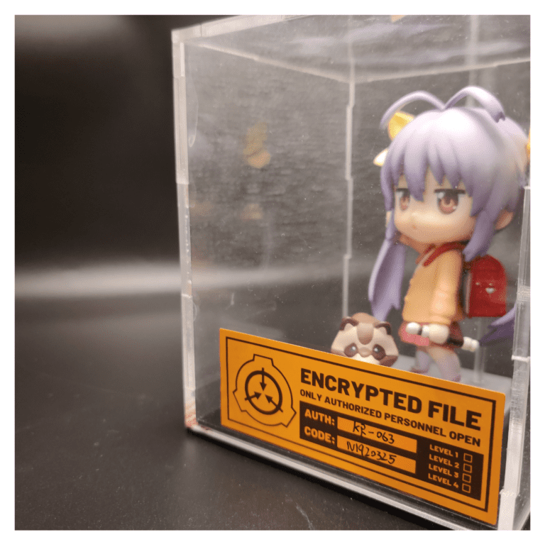 SCP Label Stickers - SCP Foundation Shop