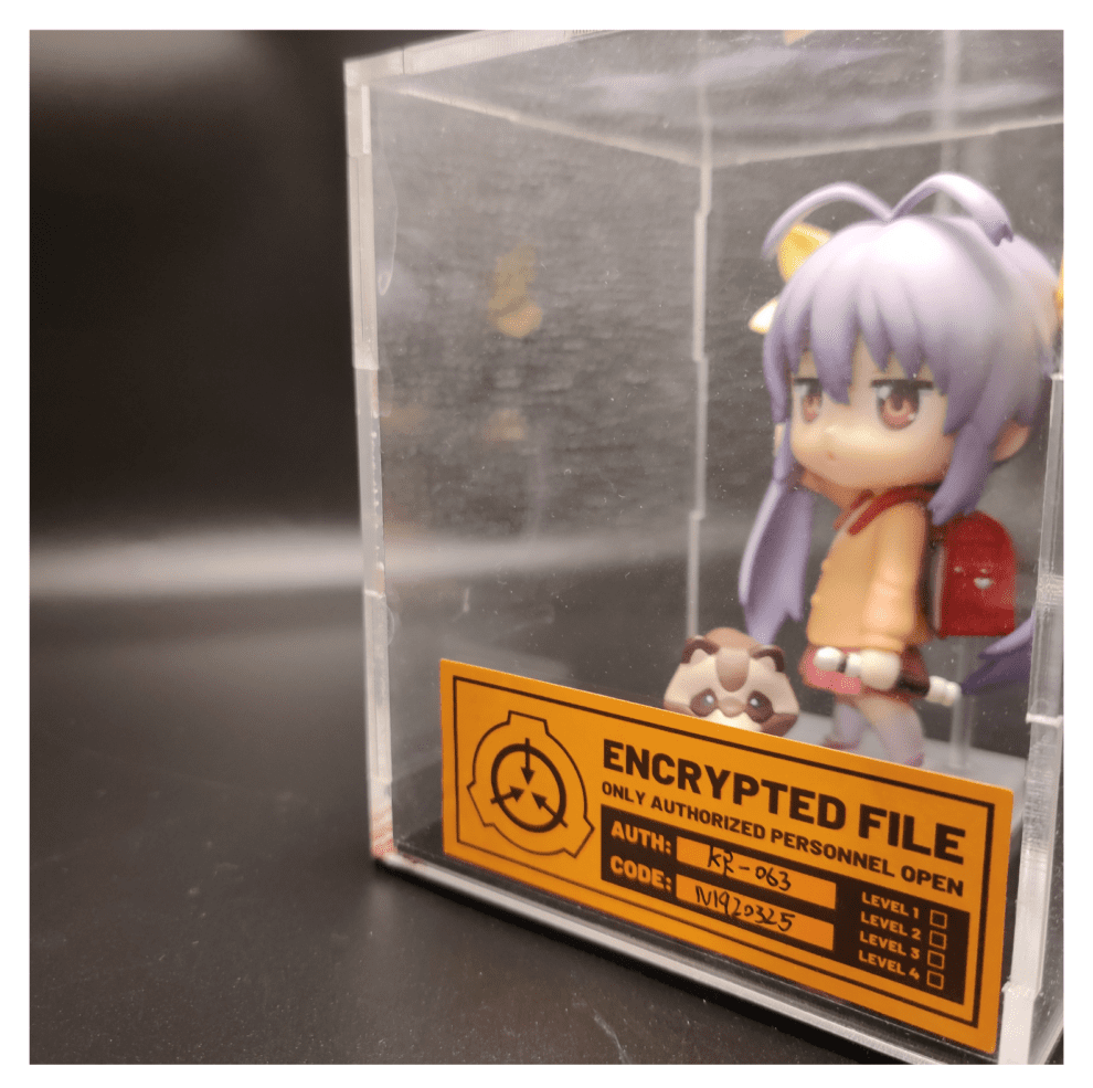 SCP Label Stickers - SCP Foundation Shop