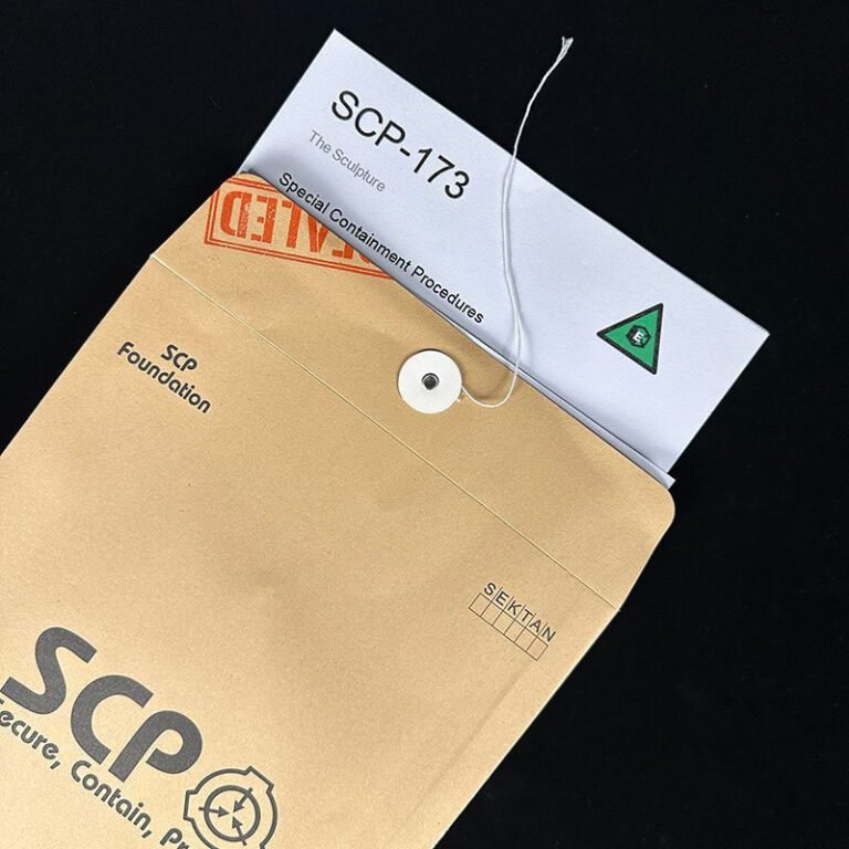 SCP Kraft Document Envelopes (5-Pack) - SCP Foundation Shop