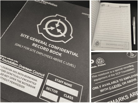 SCP Stationery - SCP Foundation Shop