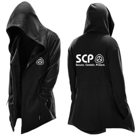SCP Long Coat Windbreaker Wind jacket - SCP Merch Store