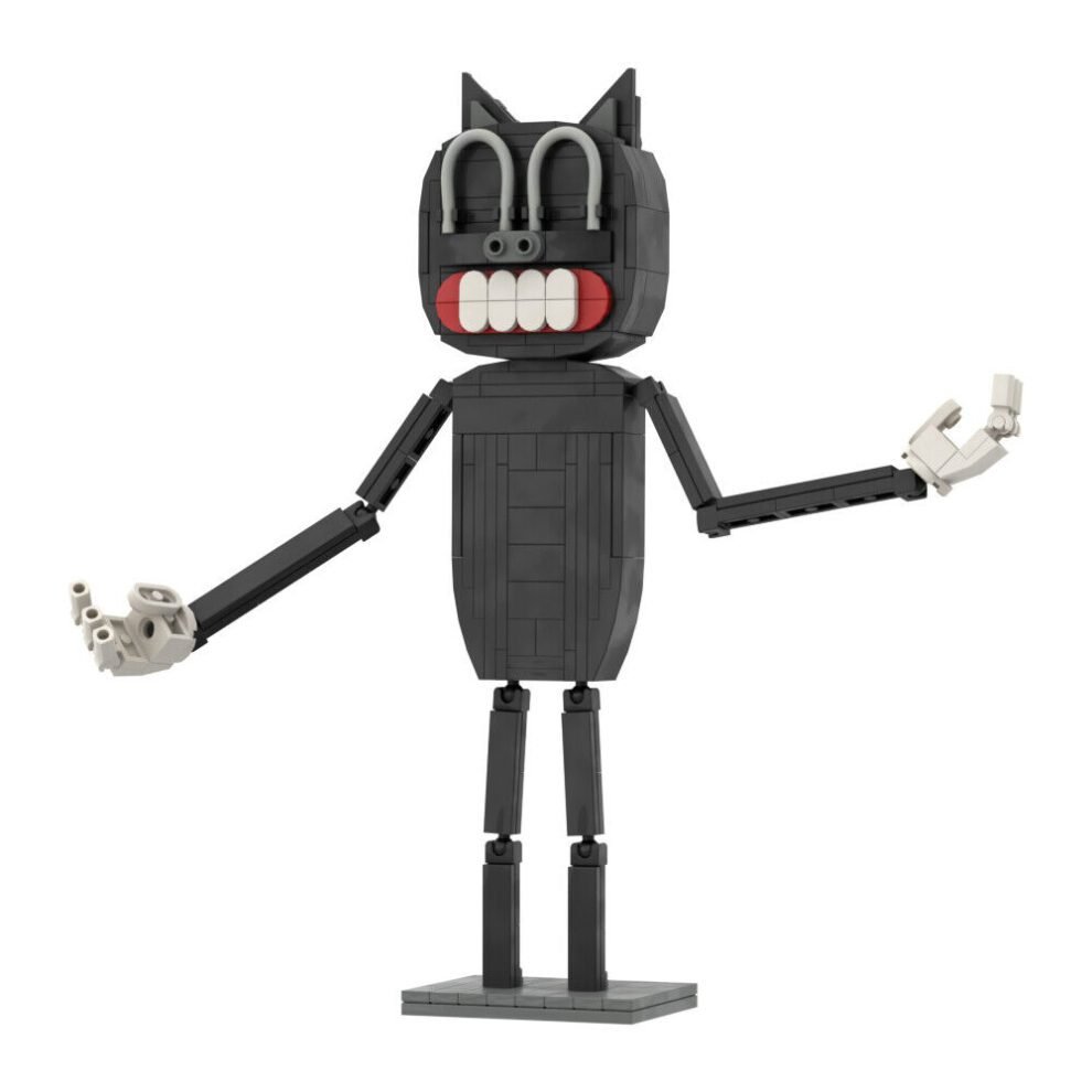 Cartoon Cat Modular Bricks - SCP Merch Store