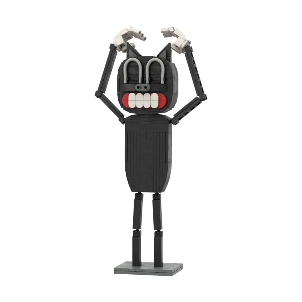 Cartoon Cat Modular Bricks - SCP Merch Store