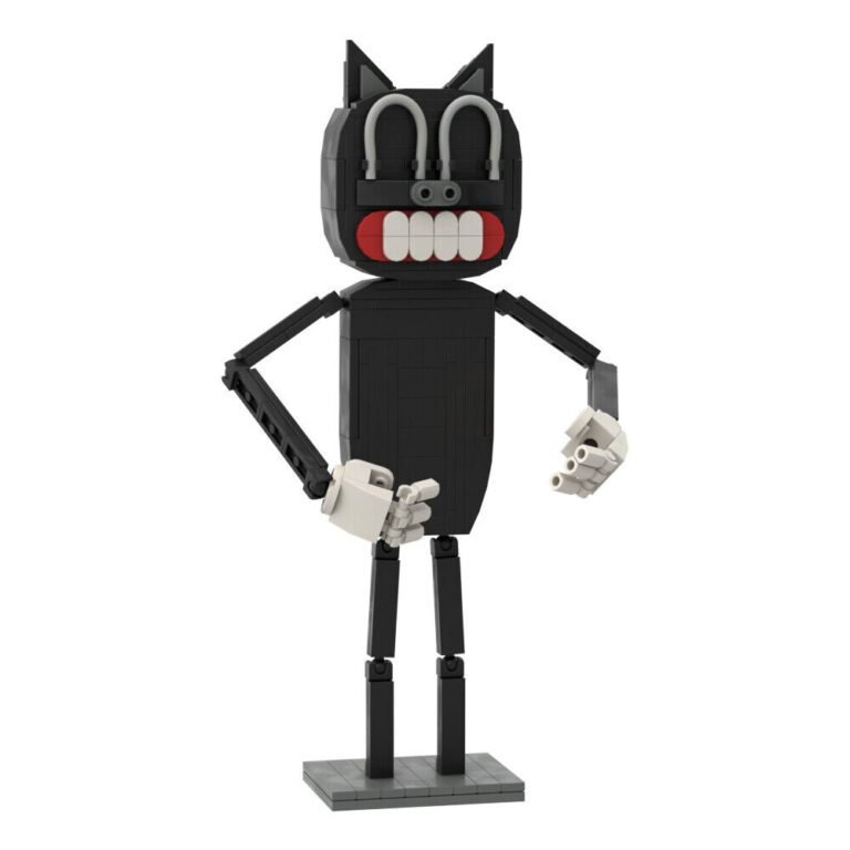 Cartoon Cat Modular Bricks - SCP Merch Store
