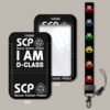 SCP Card SCP ID Card Cover SCP Foundation Card Sticker - SCP Foundation ...