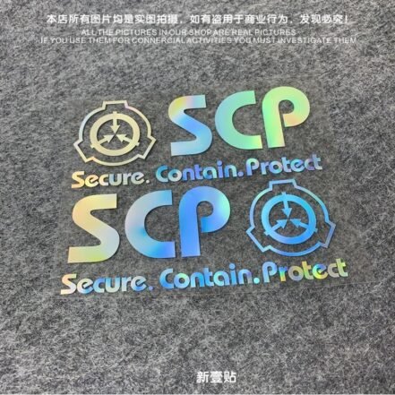 SCP Label Stickers - SCP Foundation Shop