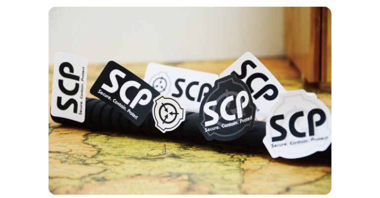 SCP Label Stickers - SCP Foundation Shop