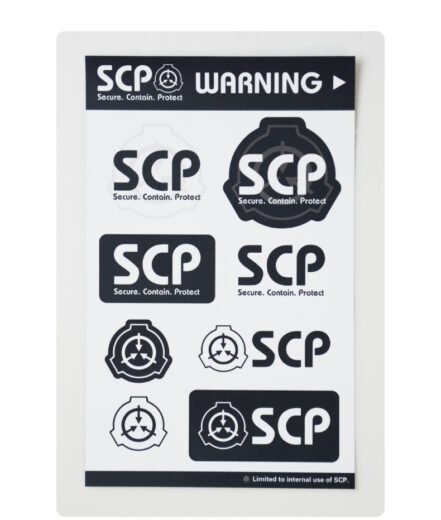 SCP Label Stickers - SCP Foundation Shop