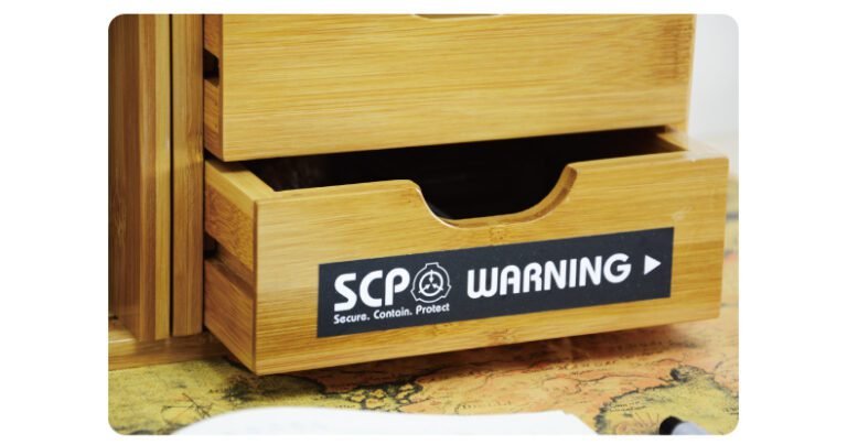 SCP Logo Stickers - SCP Foundation Shop