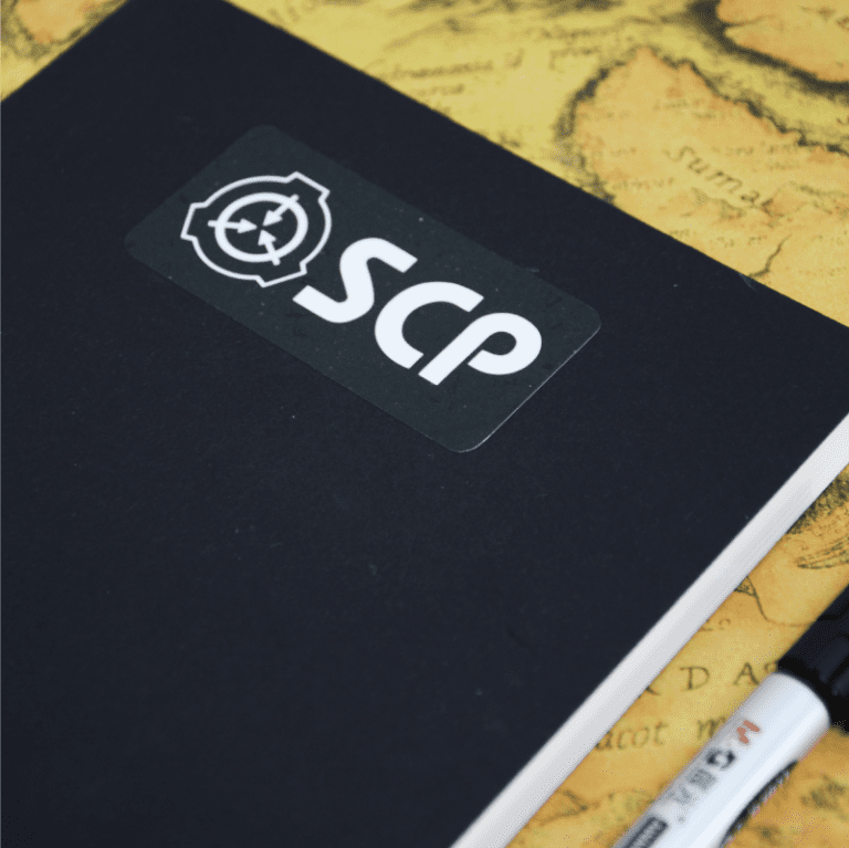 SCP Logo Stickers - SCP Foundation Shop