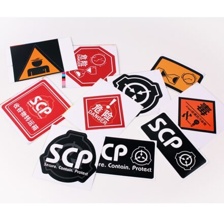 SCP Sticker - SCP Foundation Shop