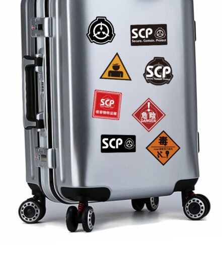 SCP Label Stickers - SCP Foundation Shop