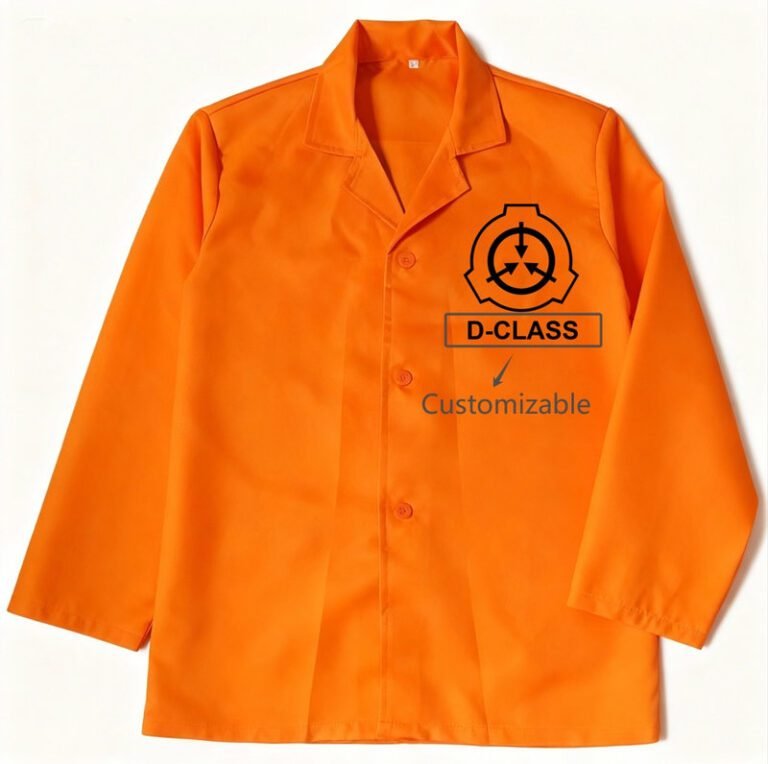 SCP D-Class Uniform SCP D-Class Jumpsuit SCP-035 Costume - SCP Merch Store