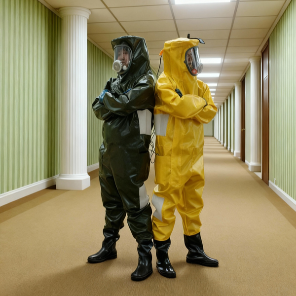 Backrooms Hazmat Suit Costume Backrooms Explorer Halloween Costume ...