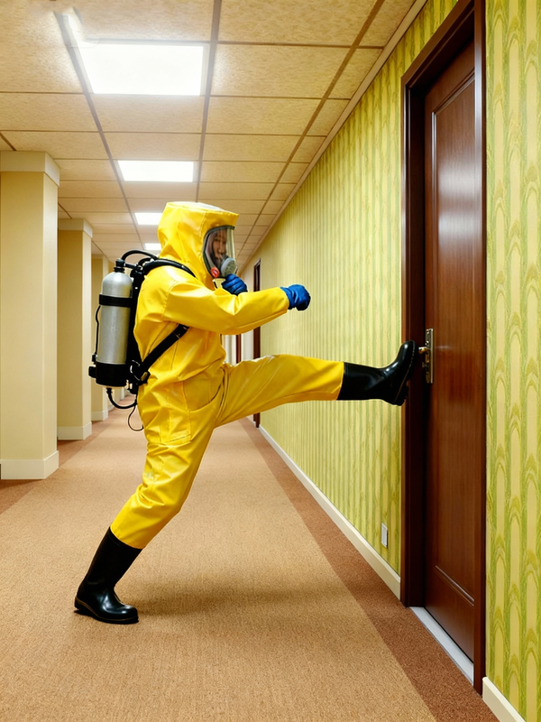Backrooms Hazmat Suit Costume Backrooms Explorer Halloween Costume ...